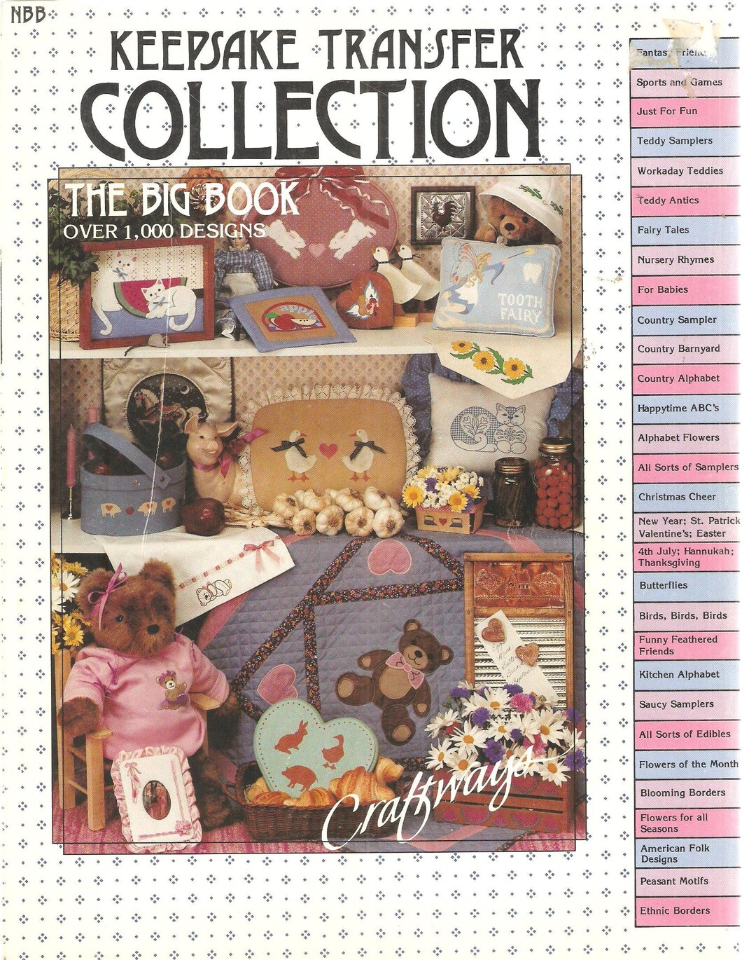 Keepsake Transfer Collection Embroidering Woodmaking Crafting Appliques ...