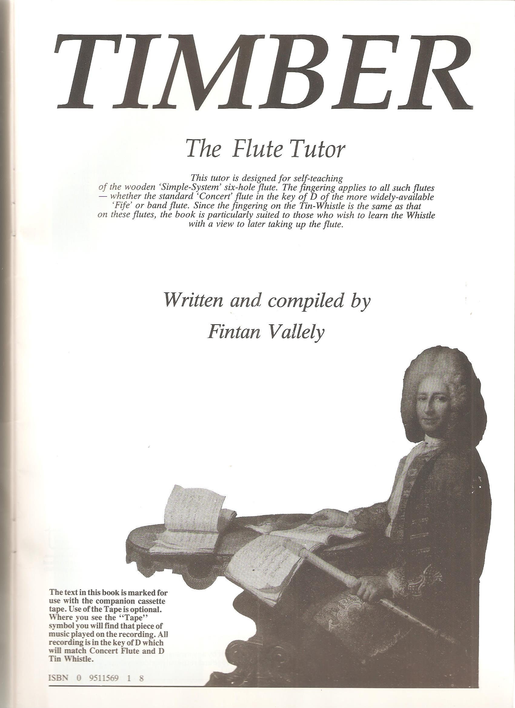 Timber The Flute Tutor MÚSICA VINTAGE Instrucción para - Etsy España