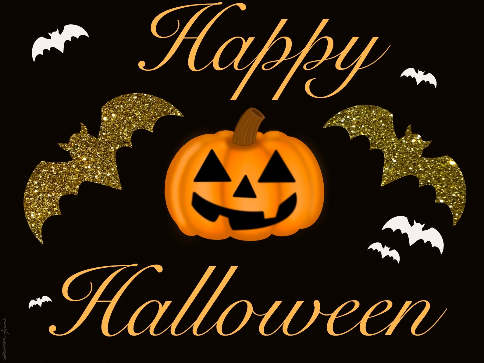 Feliz Halloween Impresión digital | Etsy