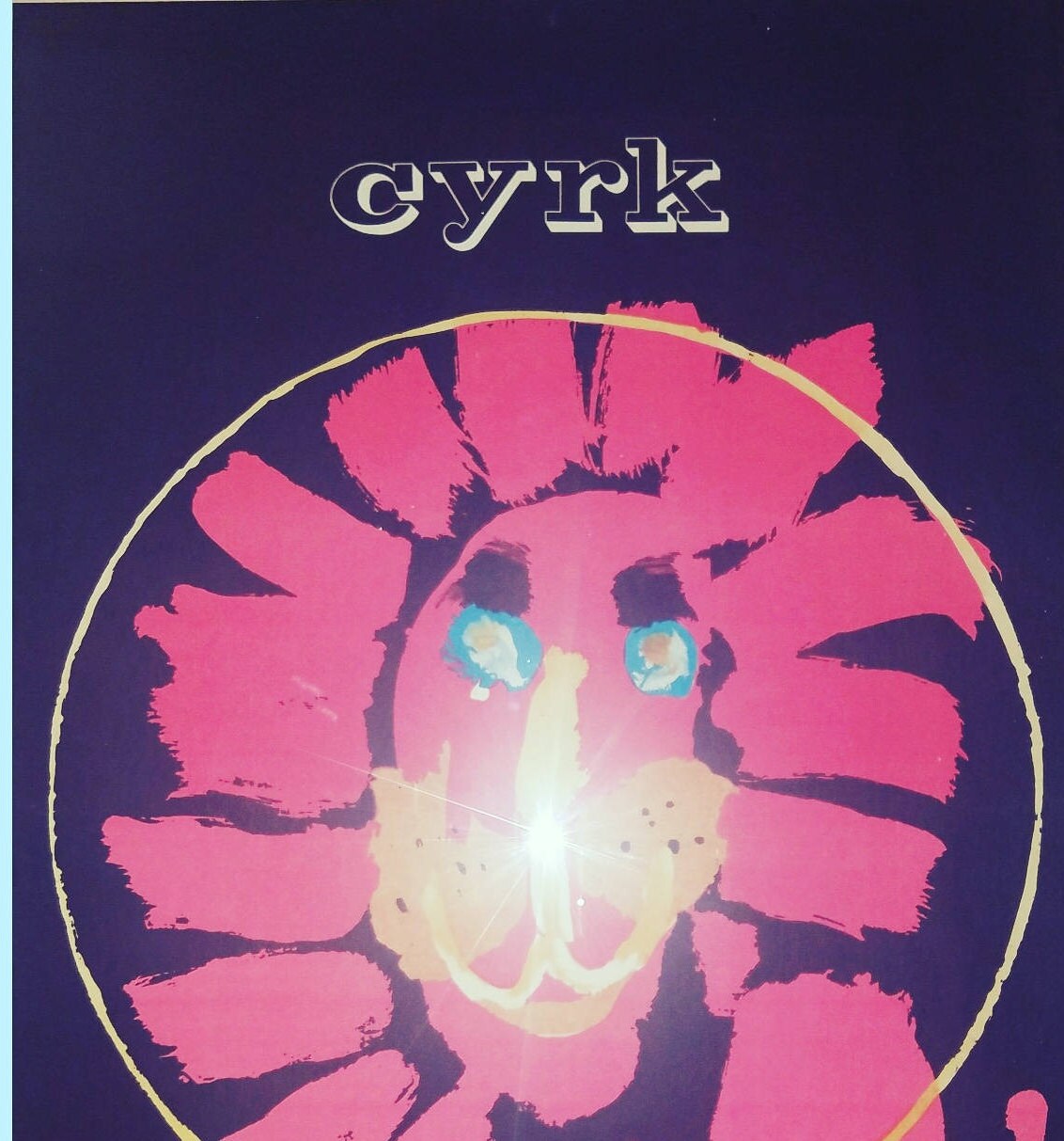 Original CYRK Poster 1963/72 Seated Lion and Mouse Artist Waldemar ...