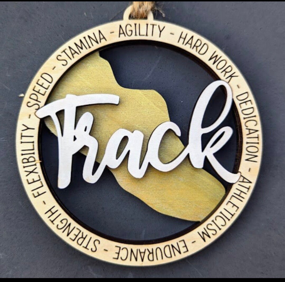 Track Christmas Ornament Gift - Etsy