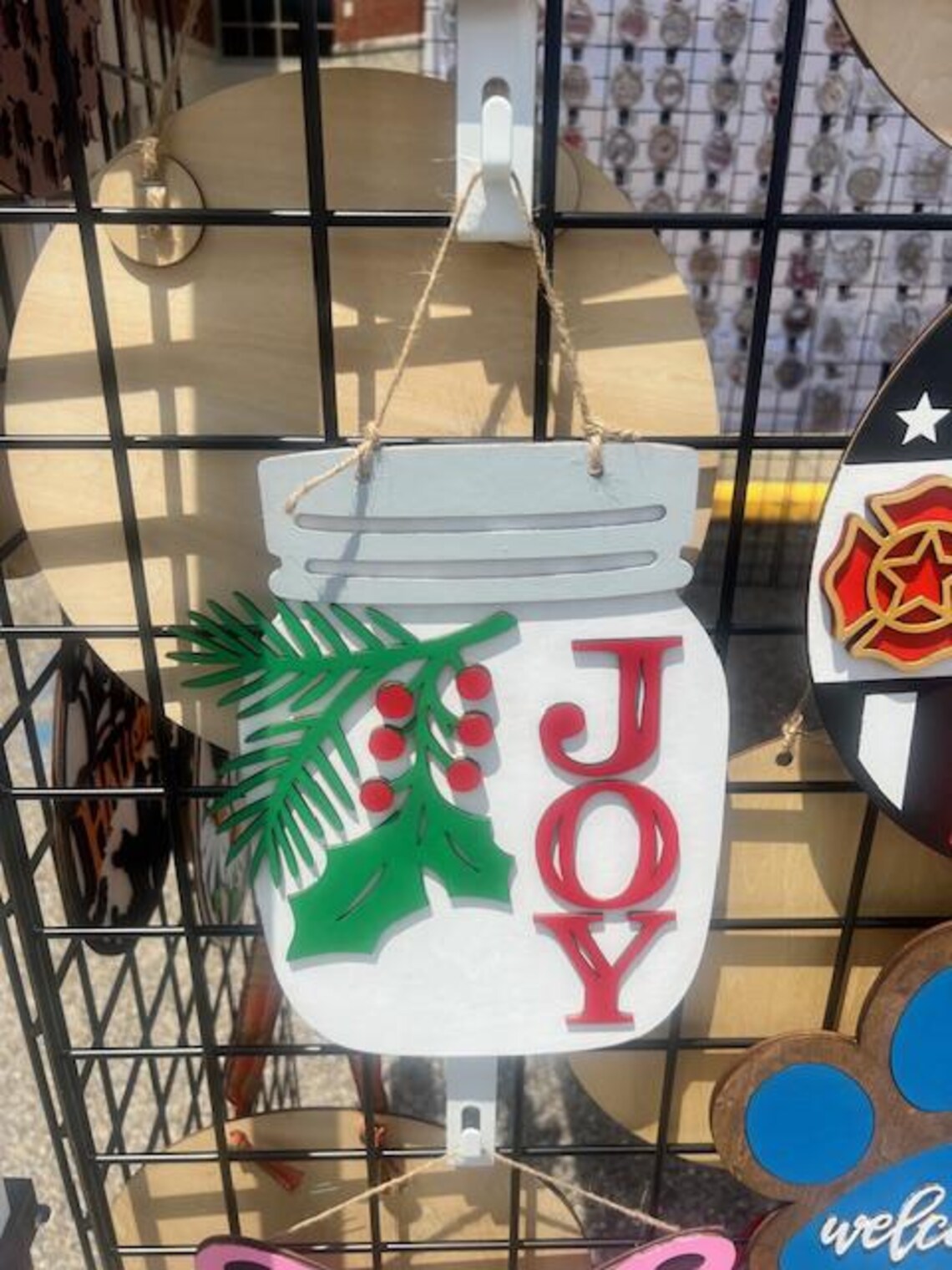 Joy Door Sign - Etsy
