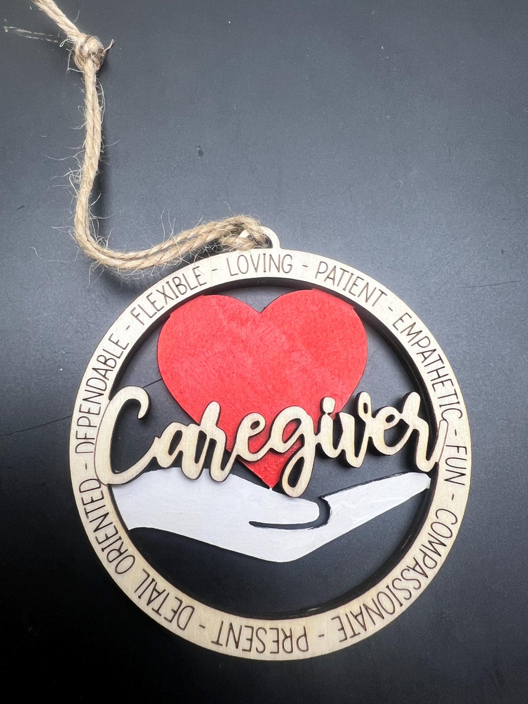 Caregiver Christmas Tree Ornament Gift - Etsy