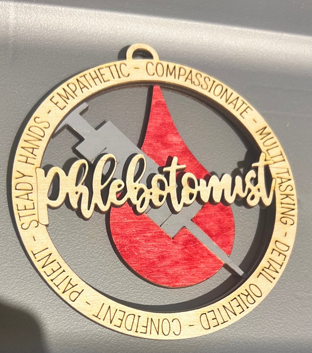 Phlebotomist Christmas Tree Ornament Gift - Etsy