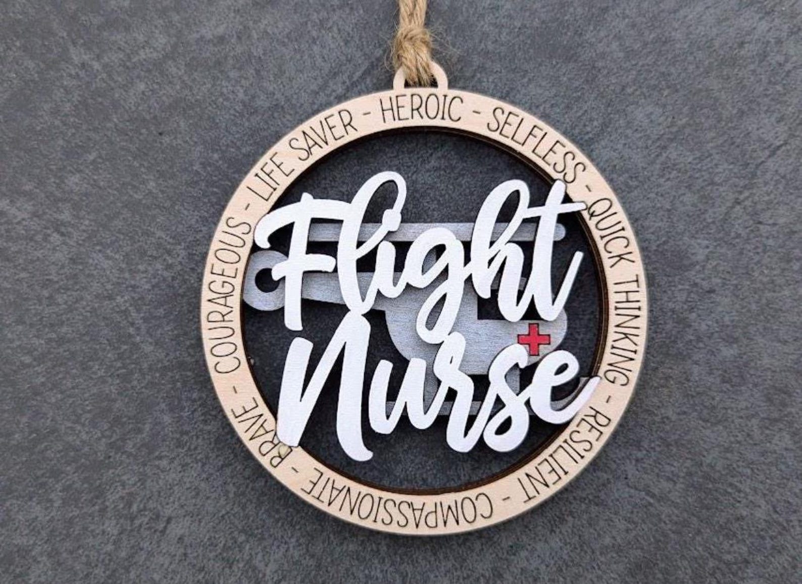 Flight Nurse/medic/team Christmas Tree Ornament Gift - Etsy