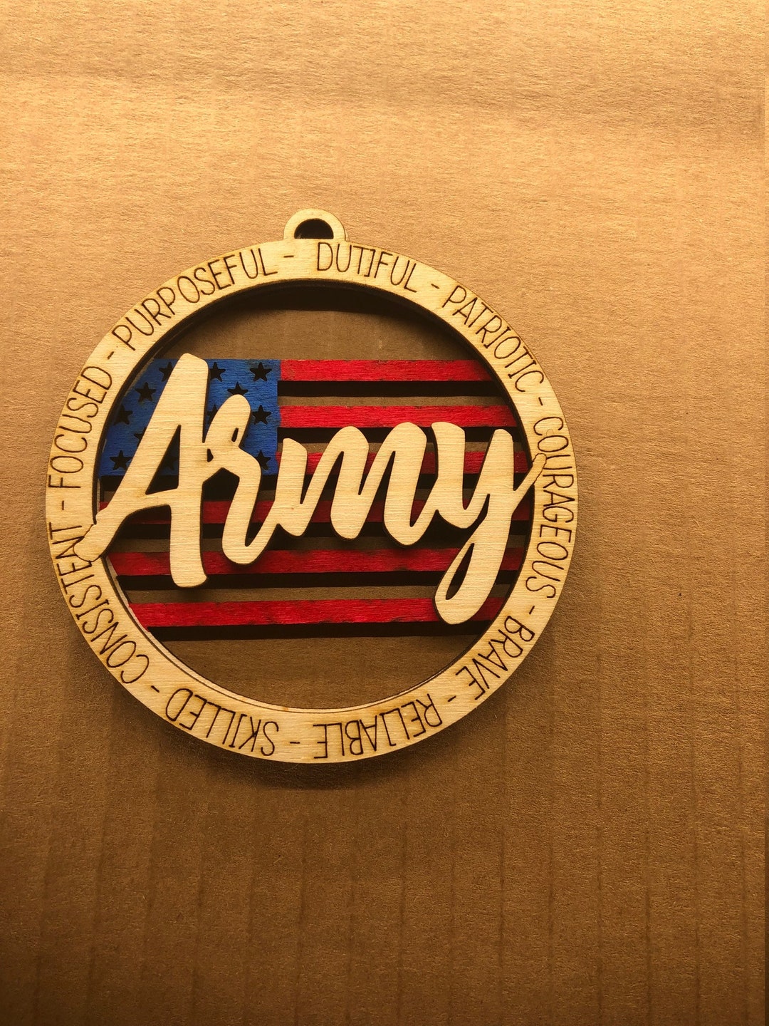 Army Christmas Tree Ornament - Etsy