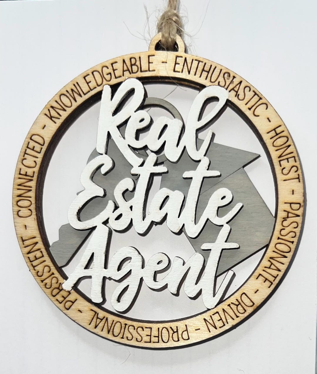 Real Estate Agent Christmas Tree Ornament - Etsy