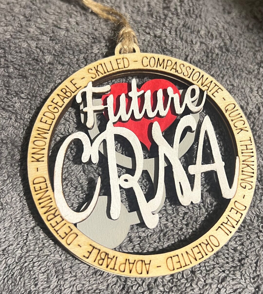 Future Certified Registered Nurse Anesthetist CRNA Christmas Ornament ...