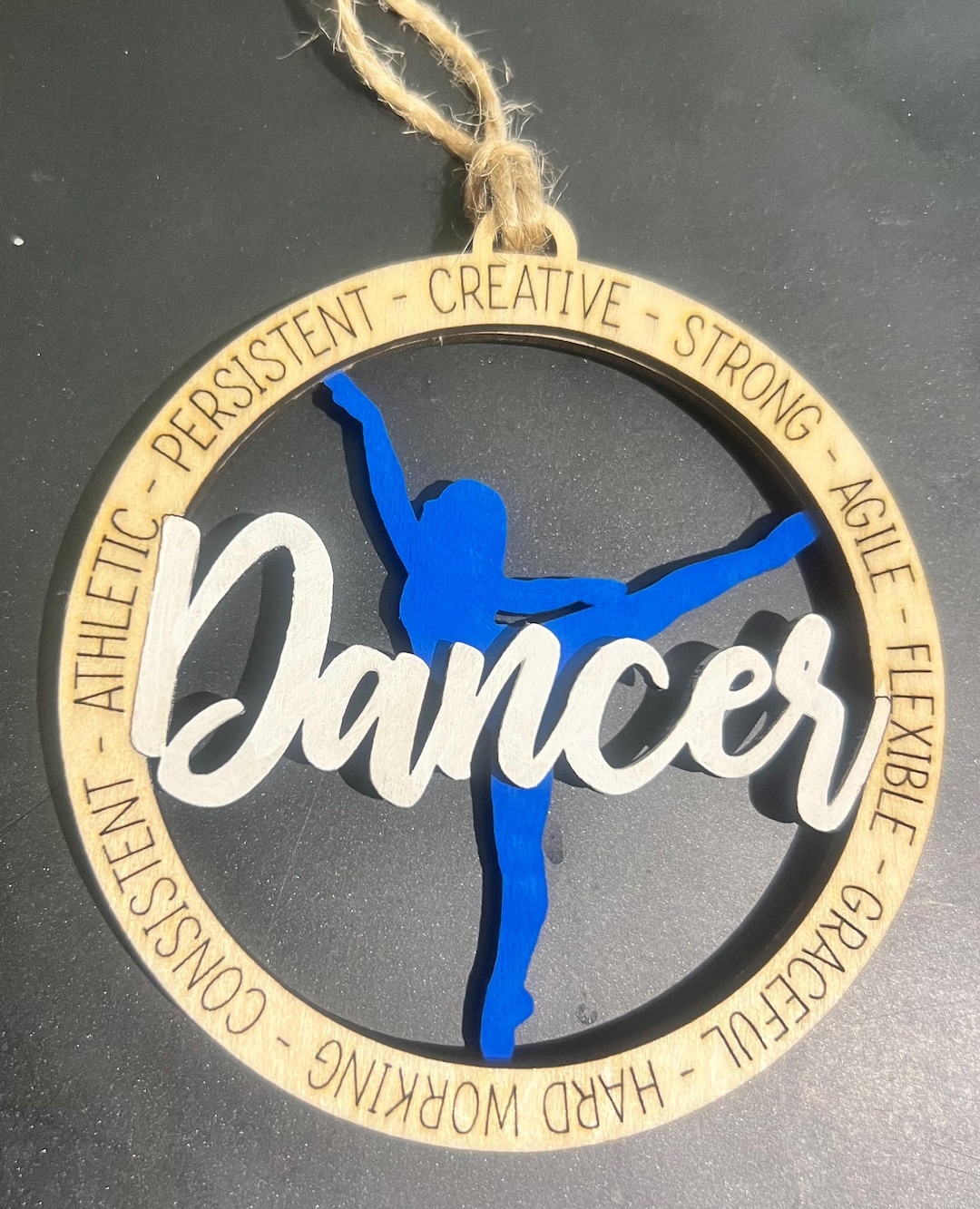 Dancer Christmas Tree Ornament Gift - Etsy