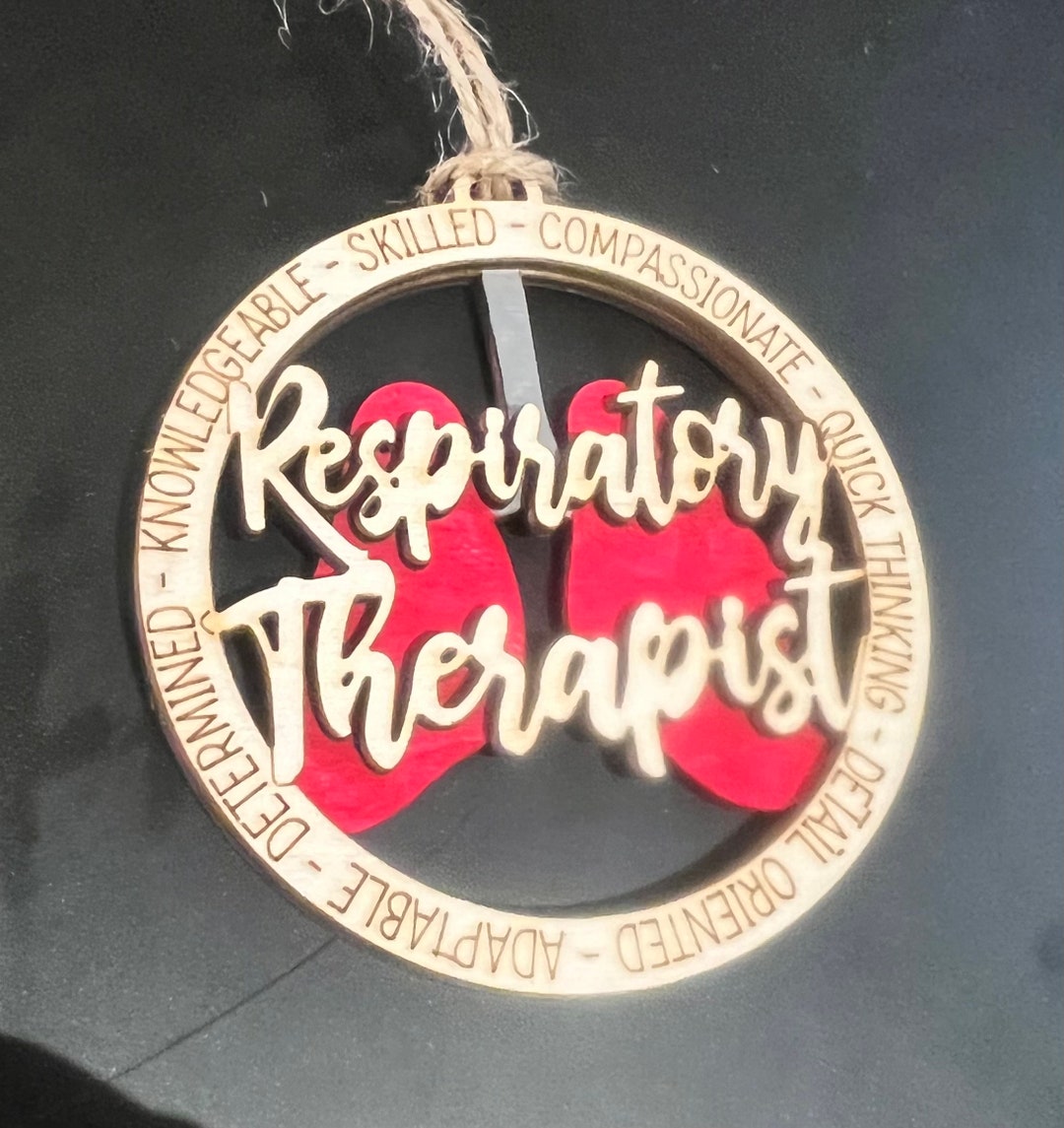 Respiratory Therapist Christmas Tree Ornament Gift - Etsy