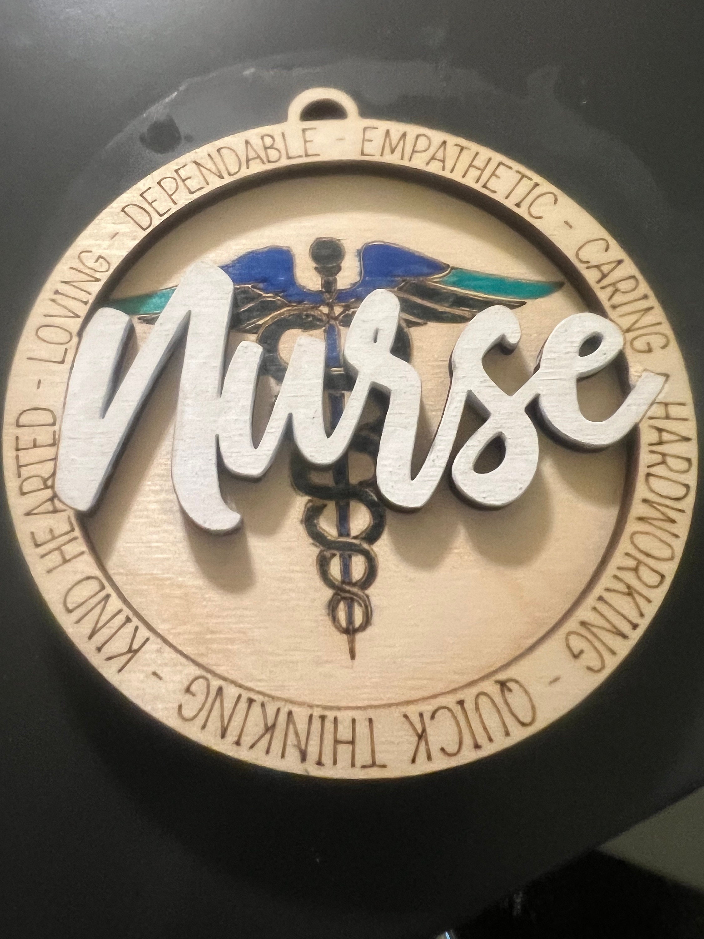 Nurse Christmas Tree Ornament - Etsy