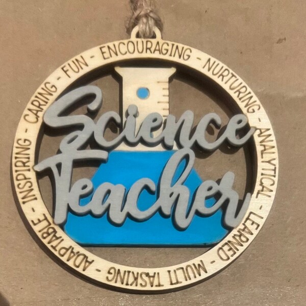 Science Ornament - Etsy