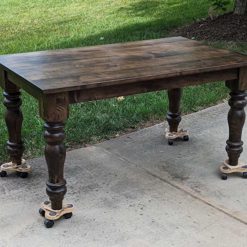 Wood Dining Table Legs - Etsy
