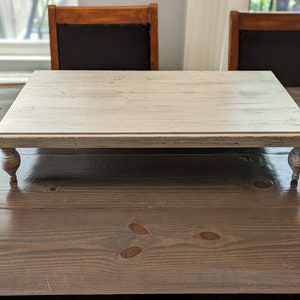 Wood Riser With Feet Modern Farmhouse Decor Rustic Home Decor Table ...