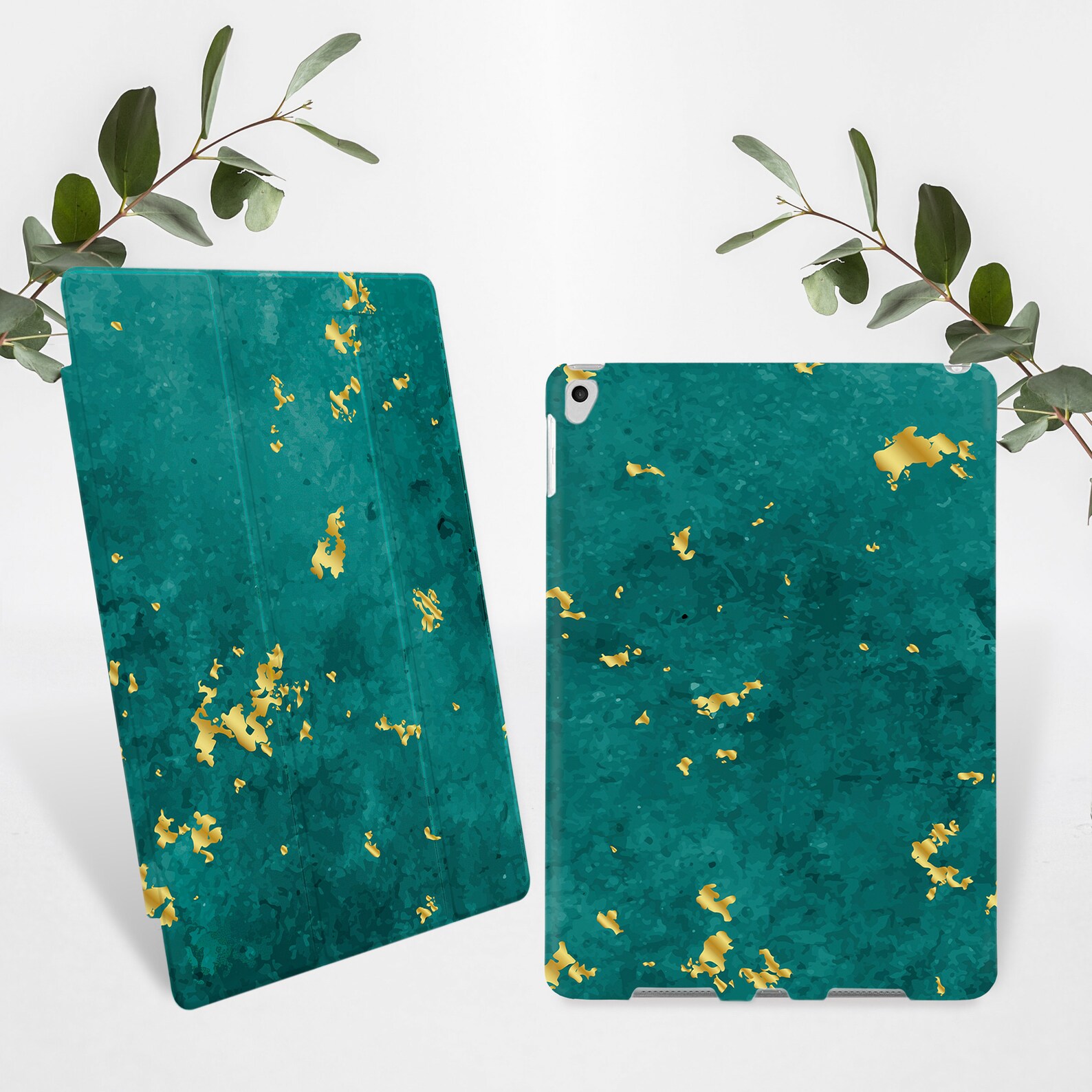 Green arble iPad Pro 9.7 Case Emerald Green iPad Air Case | Etsy
