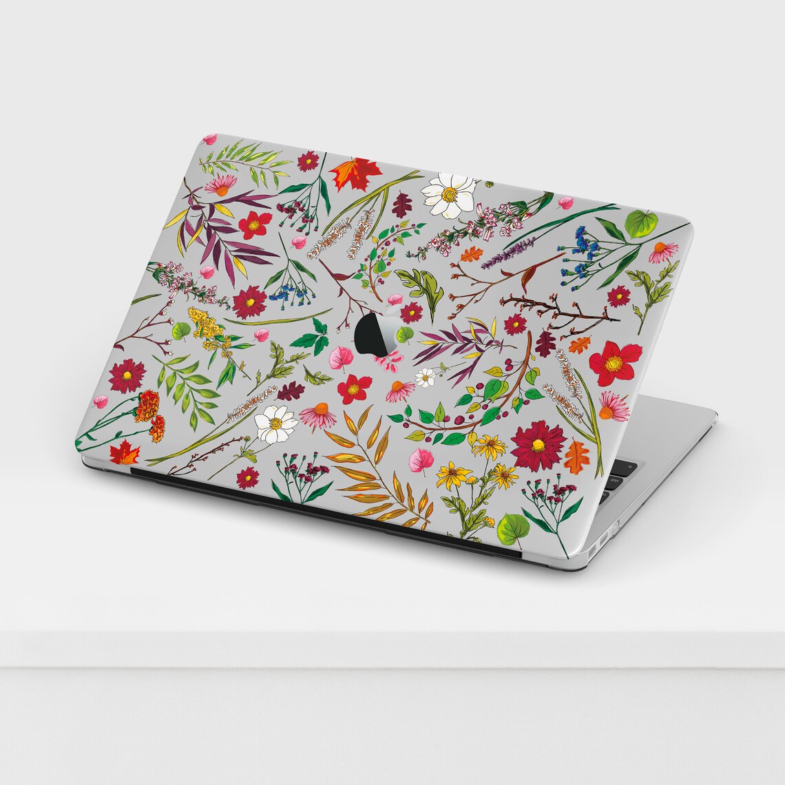 Macbook 13 Pro Case Florals Macbook Air 13 Case Flowers | Etsy