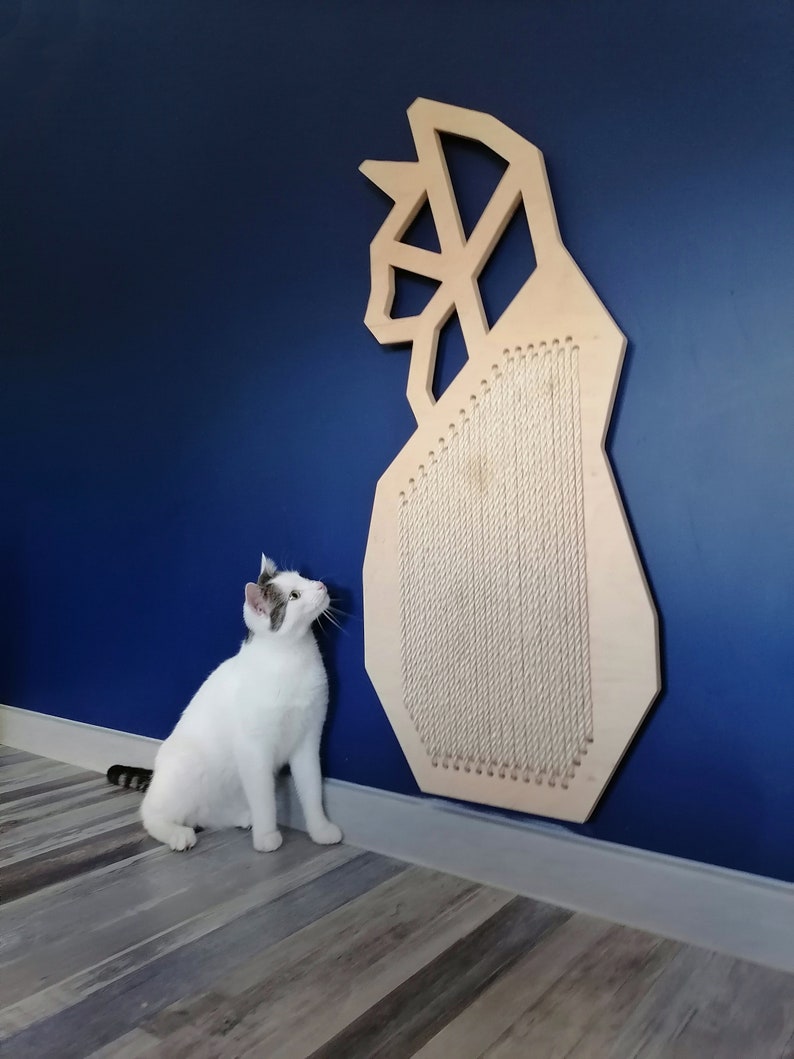 NEKO Scratching Post for Cats/ Wall Mounted / Cat Shelves / - Etsy UK