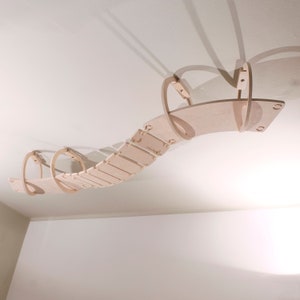 Plywood Ceiling Cat Shelves: Climbing Ceilingfurniture Set - Etsy