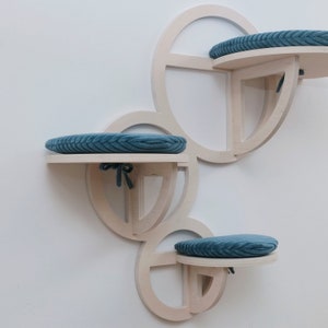 Bubble Shelf With 3 Pillows, Cat Shelves, Cat Climbing Wall, Cat ...