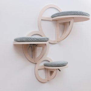 Bubble Shelf With 3 Pillows, Cat Shelves, Cat Climbing Wall, Cat ...
