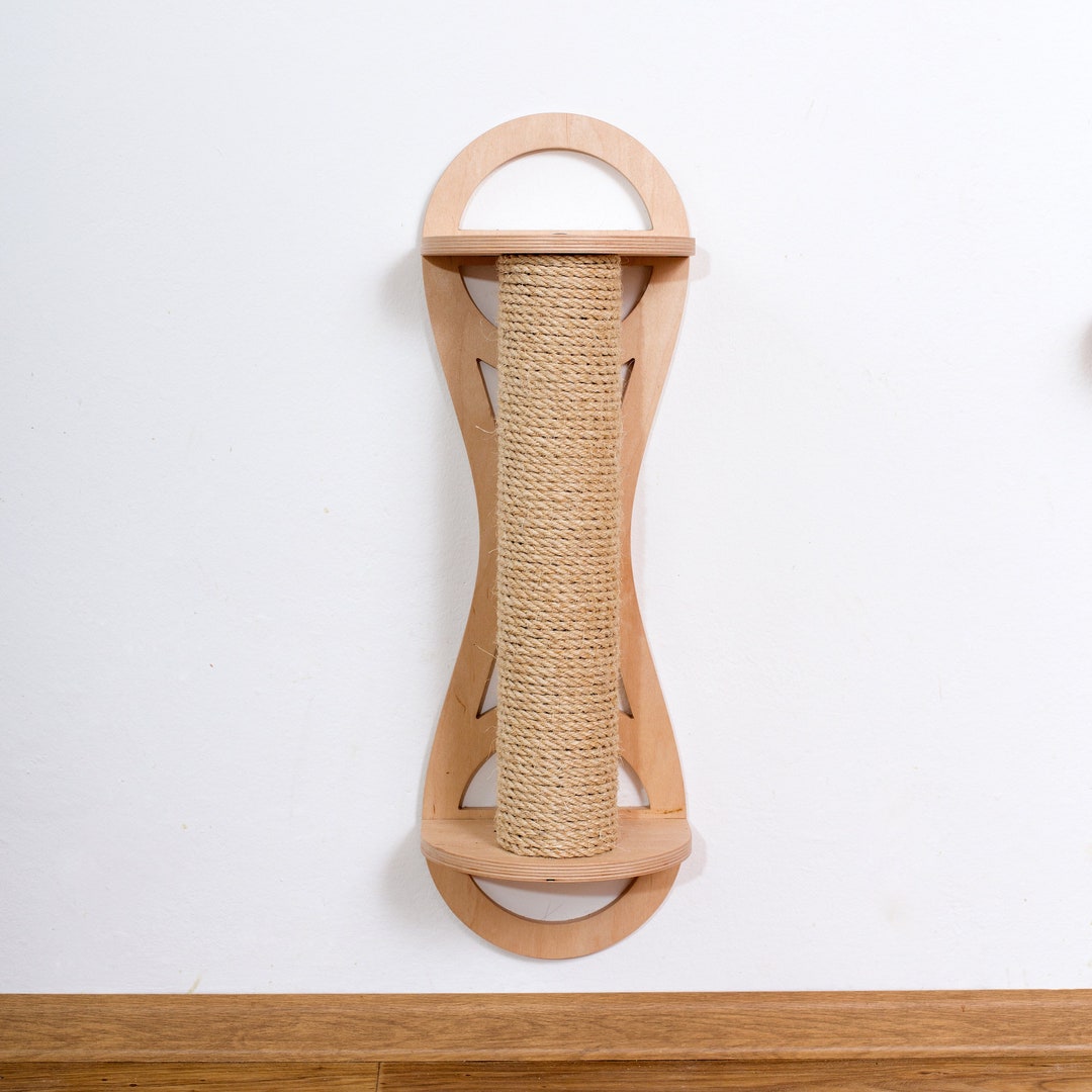 Modern Scratching Post for Cats, Wall Mounted, Cat Toys, Cat ...
