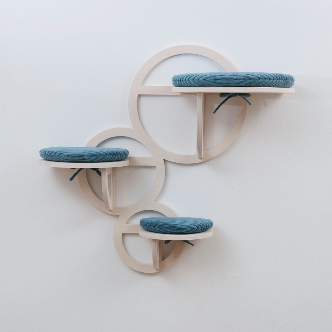 Bubble Shelf With 3 Pillows, Cat Shelves, Cat Climbing Wall, Cat ...