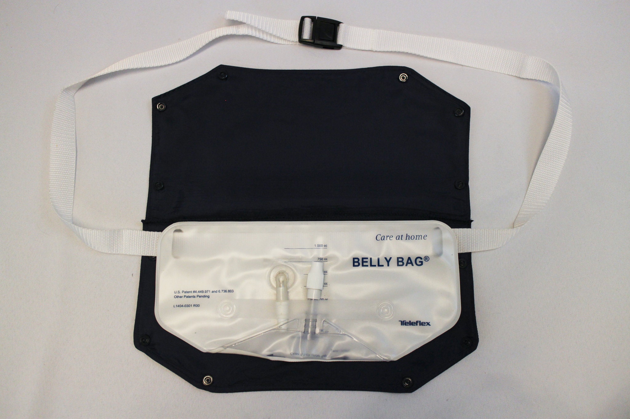 Belly Bag Navy Twill Cloth Catheter Teleflex Cover Urine 1000cc ...