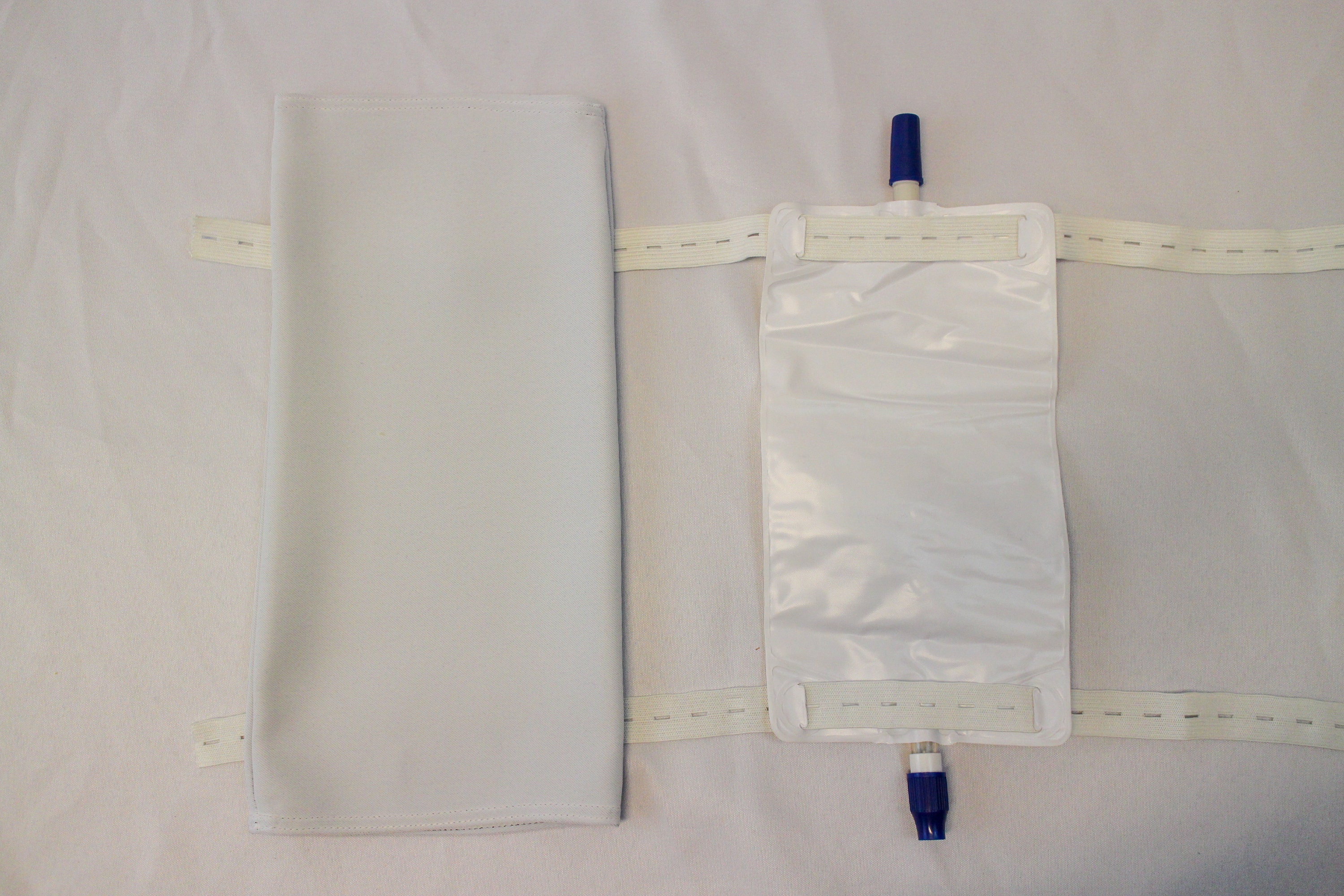 White Twill 500ml 600ml Medline Uro-safe Rusch Catheter Leg Bag Cover ...