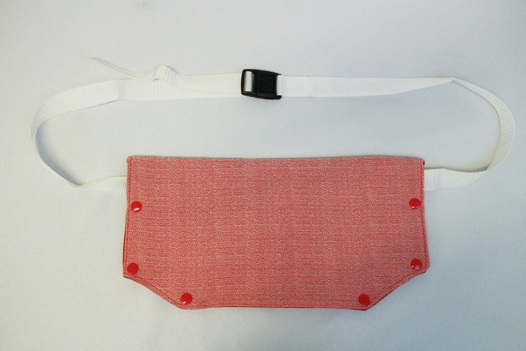 Belly Bag Red Cloth Catheter Teleflex Cover Urine 1000cc Etsy