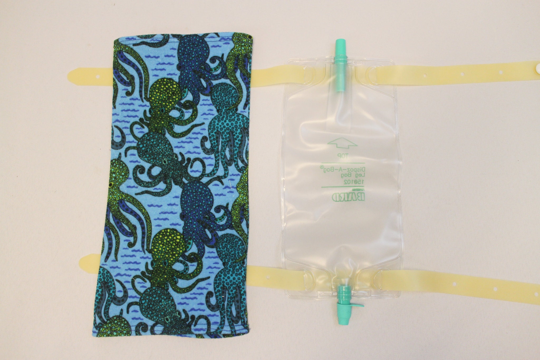 Octopus Flannel 18 Oz 19 Oz Catheter Leg Bag Cover Urine - Etsy