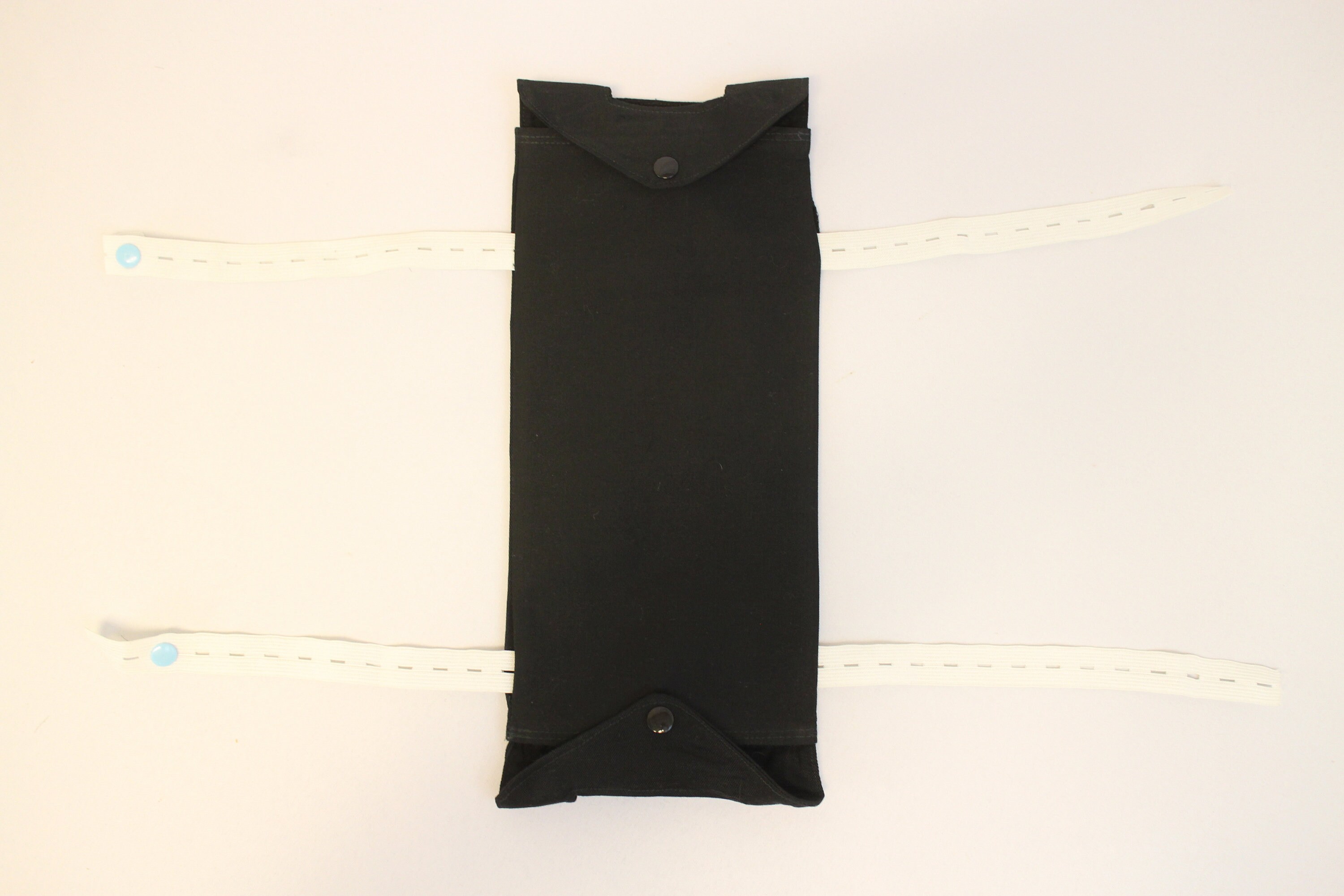 New With Flaps Black Solid Twill Cotton 500ml 600ml Medline Rusch Uro ...