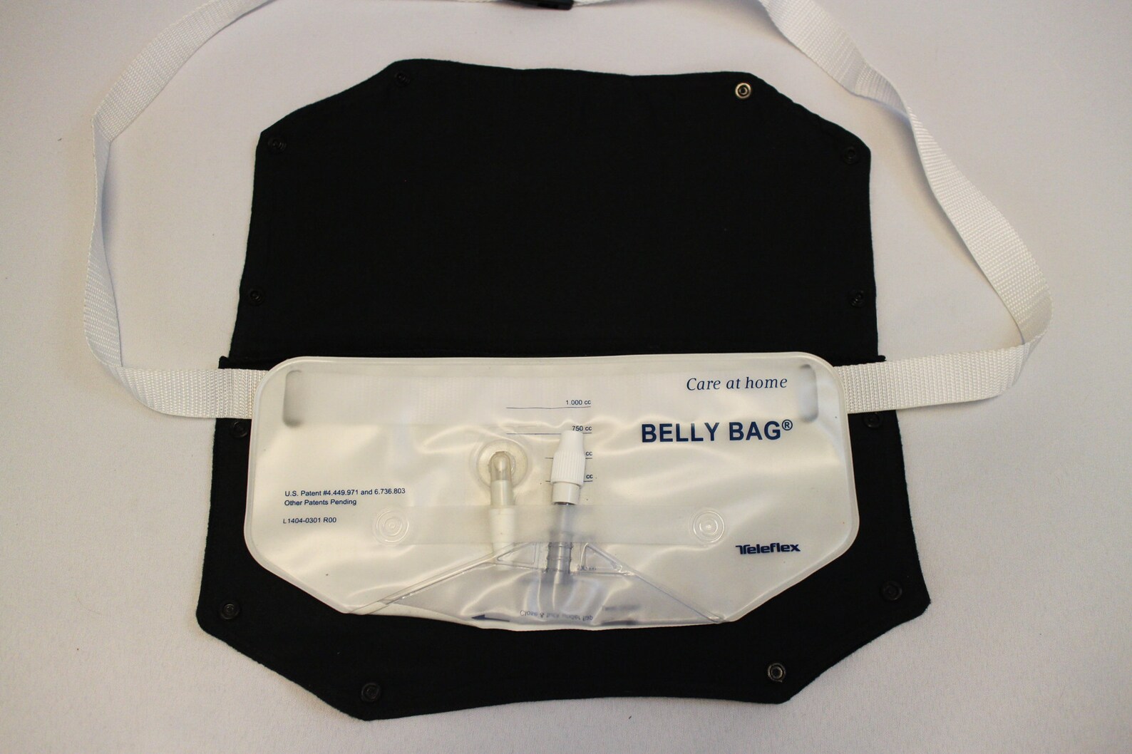 Belly Bag Flannel Black Catheter Teleflex Cover Urine 1000cc Drainage ...