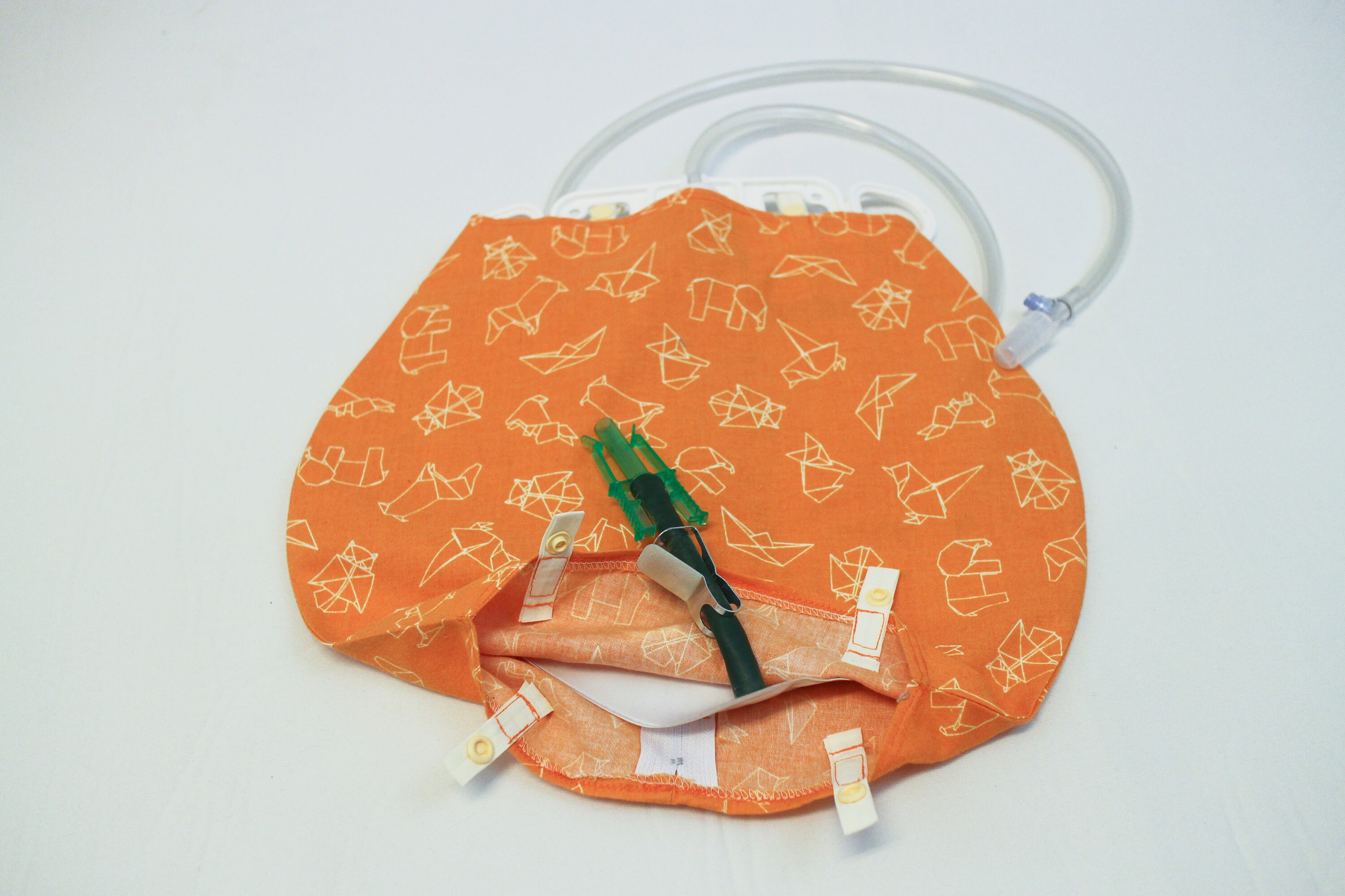 2000ml Origami Catheter Bag Cover Bard Urine Drainage Etsy