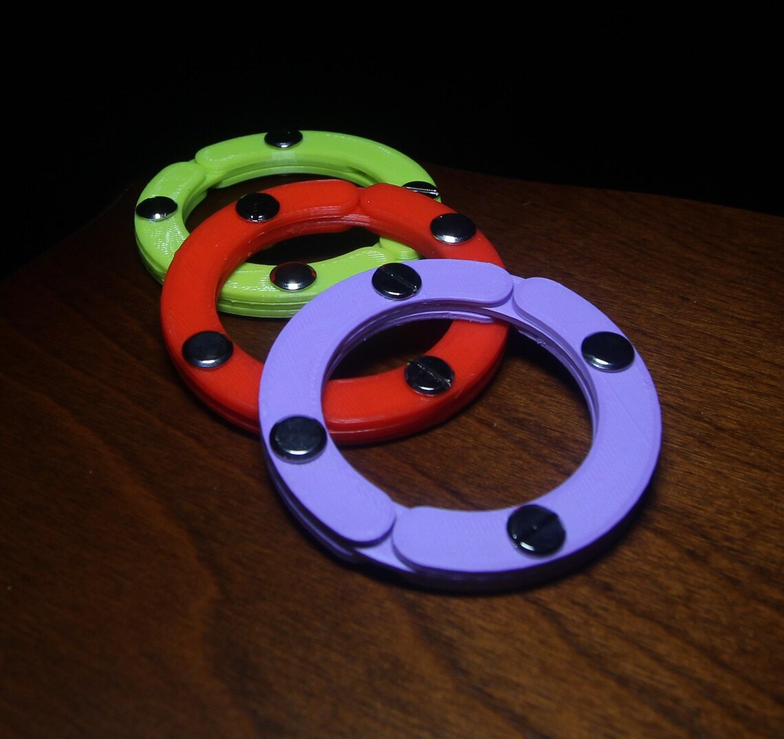 Collapcircle - the Collapsible Fidget Toy Ring - Etsy