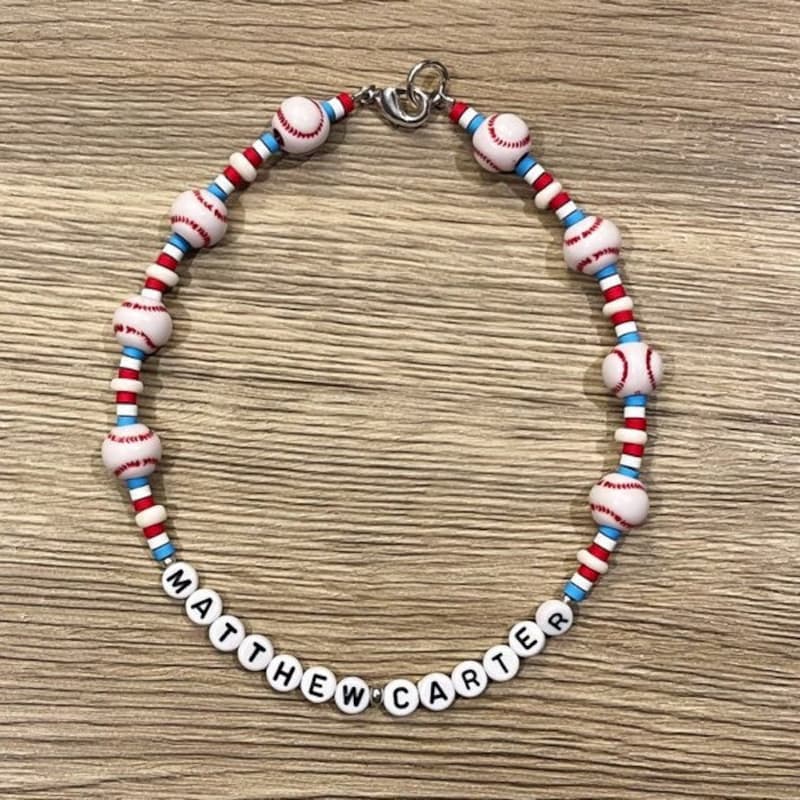 Baseball Necklace for Boys - Etsy