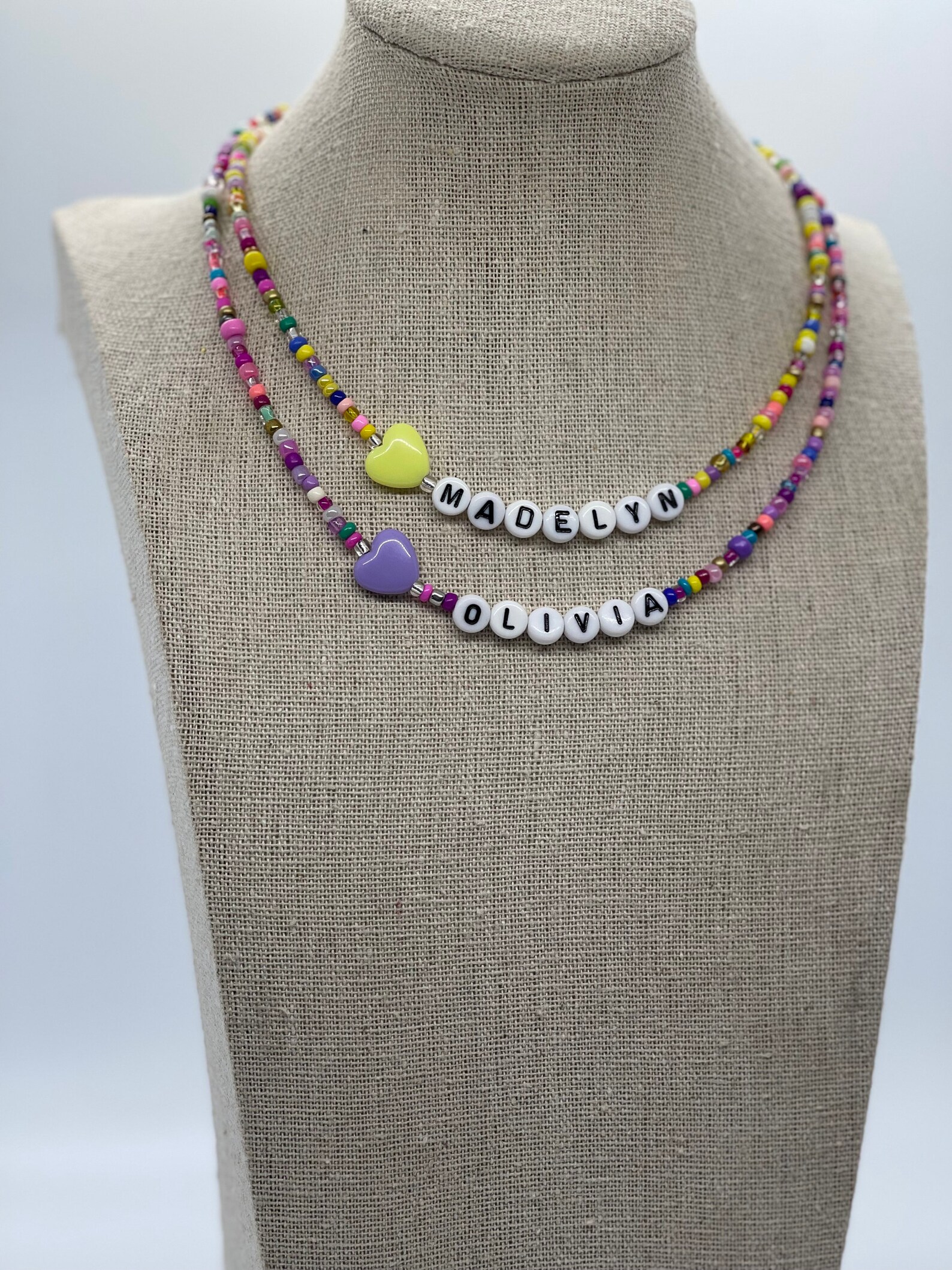 Girls Personalized Name Necklace, Daughter Little Girls Jewelry, Kids ...