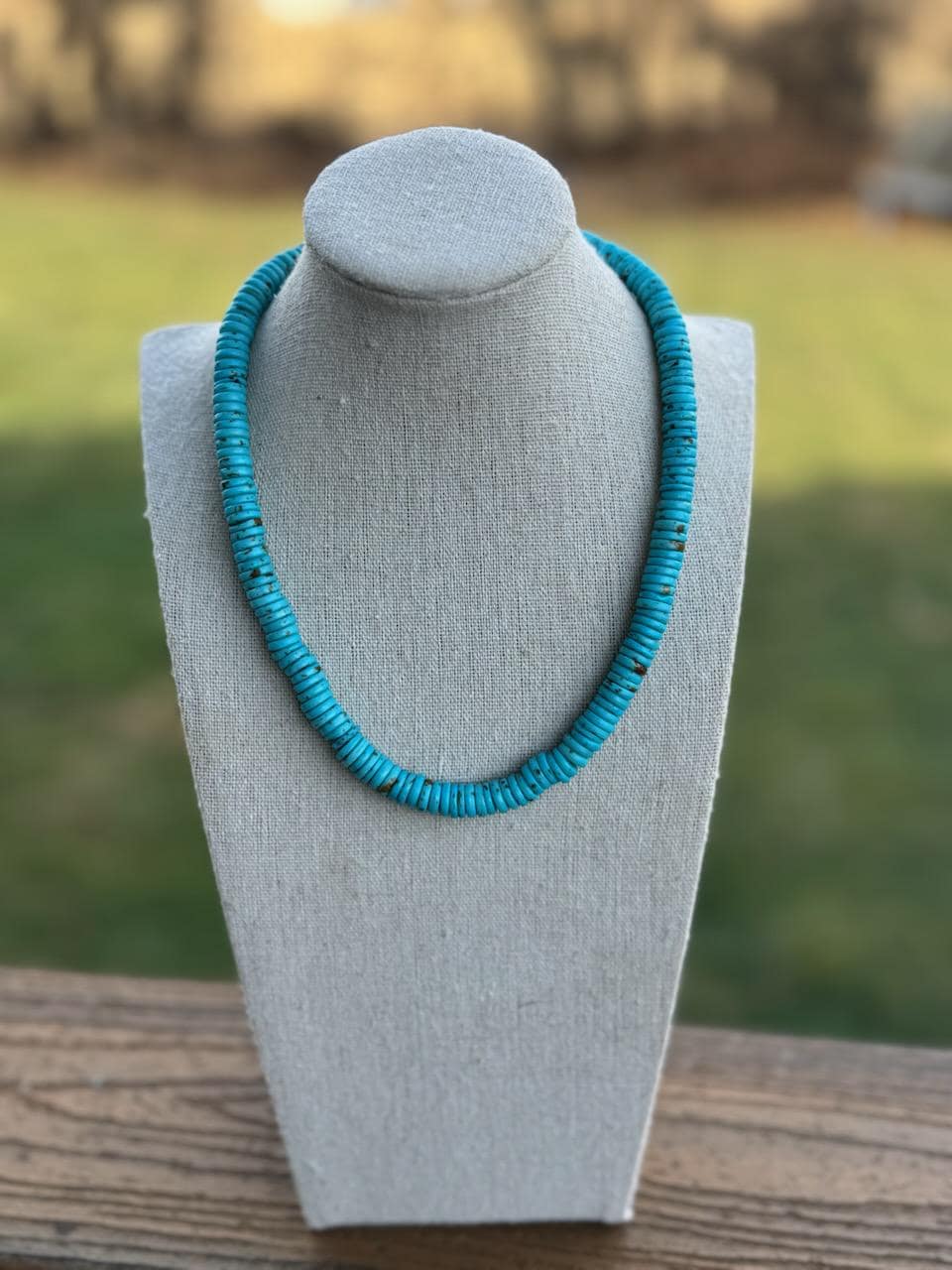 Turquoise Necklace, Surfer Necklace, Surf Necklace, Mens Necklace ...