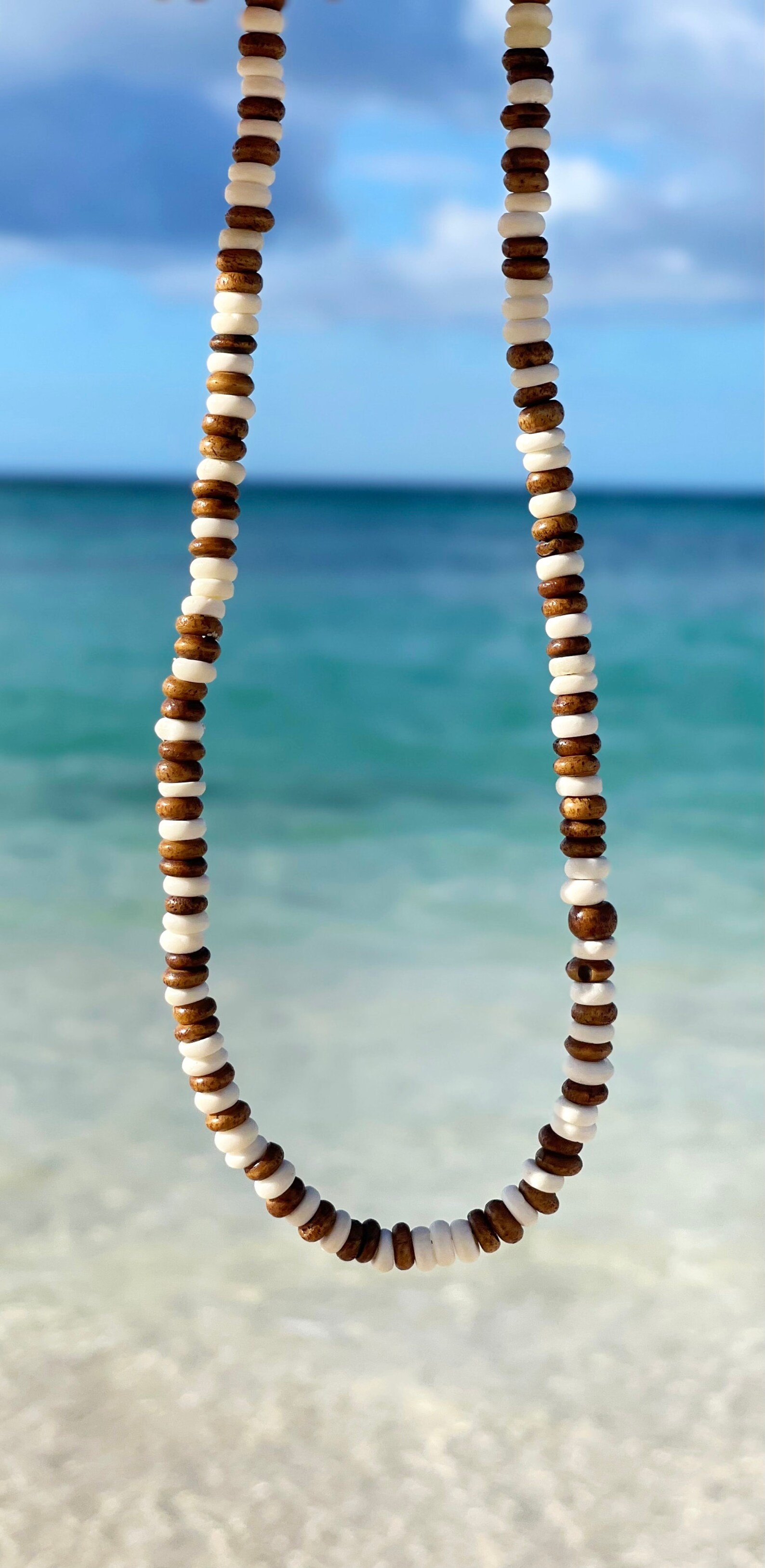 Surfer Necklace, Beach Choker, Beach Necklace, Surfer Choker, Mens Surf ...