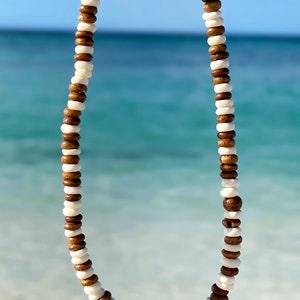 Surfer Necklace, Beach Choker, Beach Necklace, Surfer Choker, Mens Surf ...