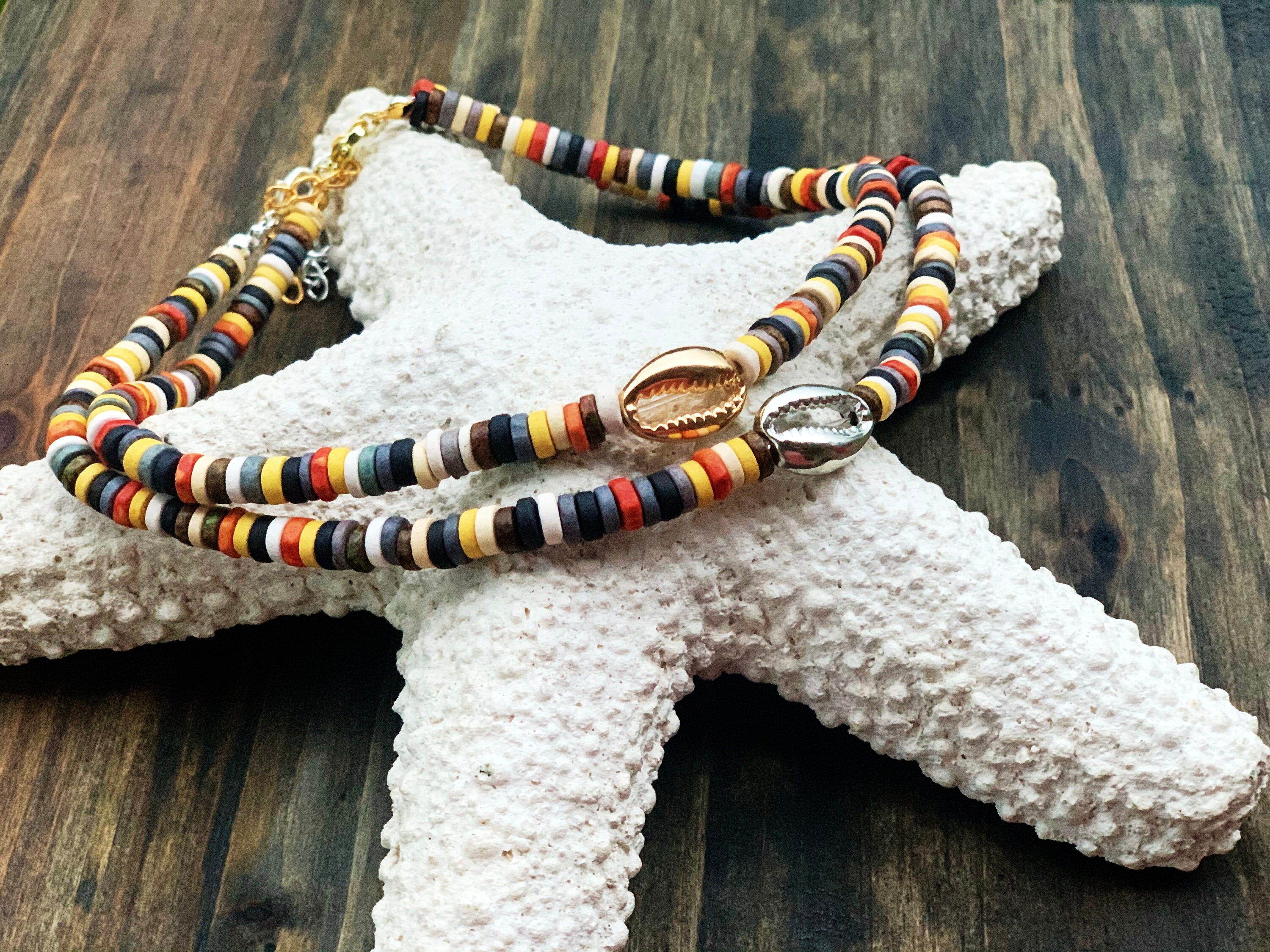 Surfer necklace beach necklace surf choker minimalist | Etsy