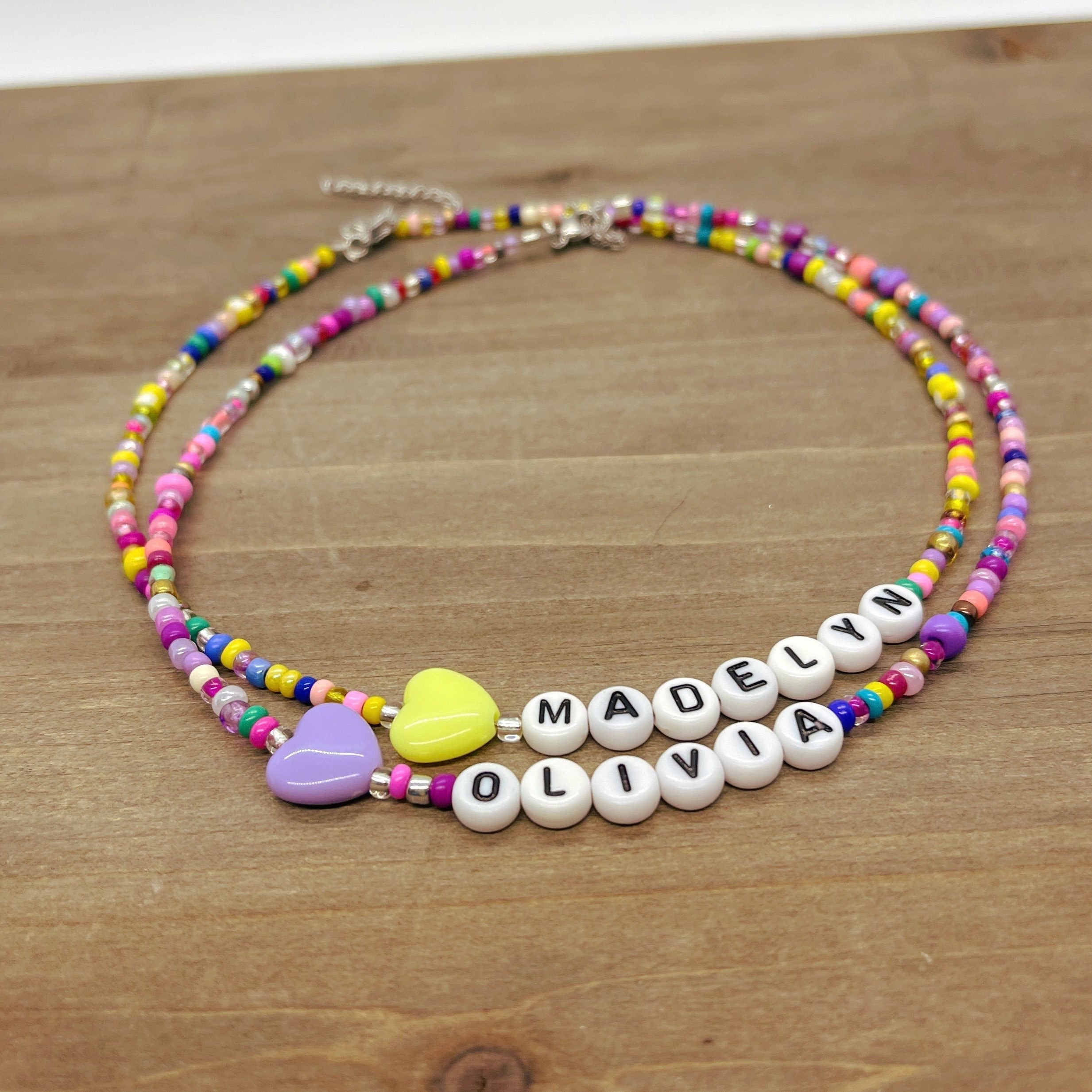 Girls Personalized Name Necklace, Daughter Little Girls Jewelry, Kids ...