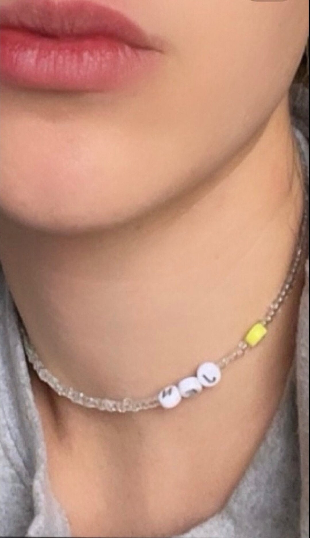 Personalized Smiley Name Necklace, Girls, Toddler, Emoji, Kids Name Necklace, Teen Gift, Funky ...