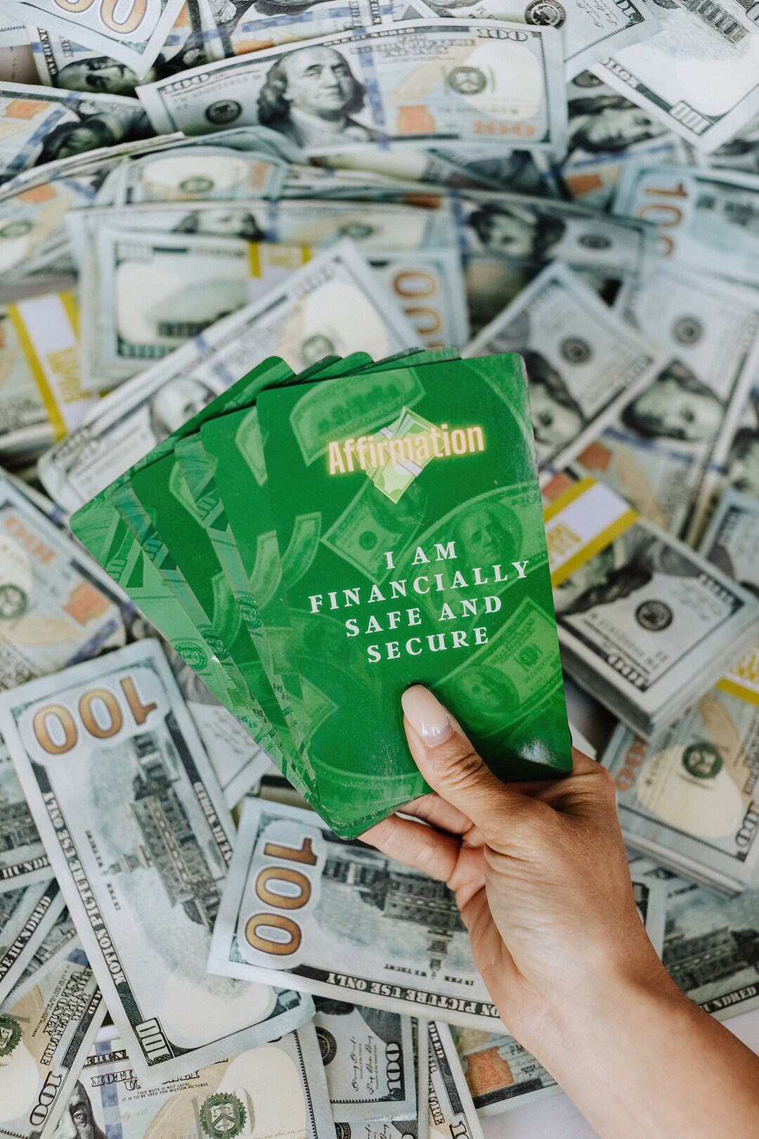 Money Manifestation Oracle Cards - Dollar Dollar Bills 60 Card Deck ...