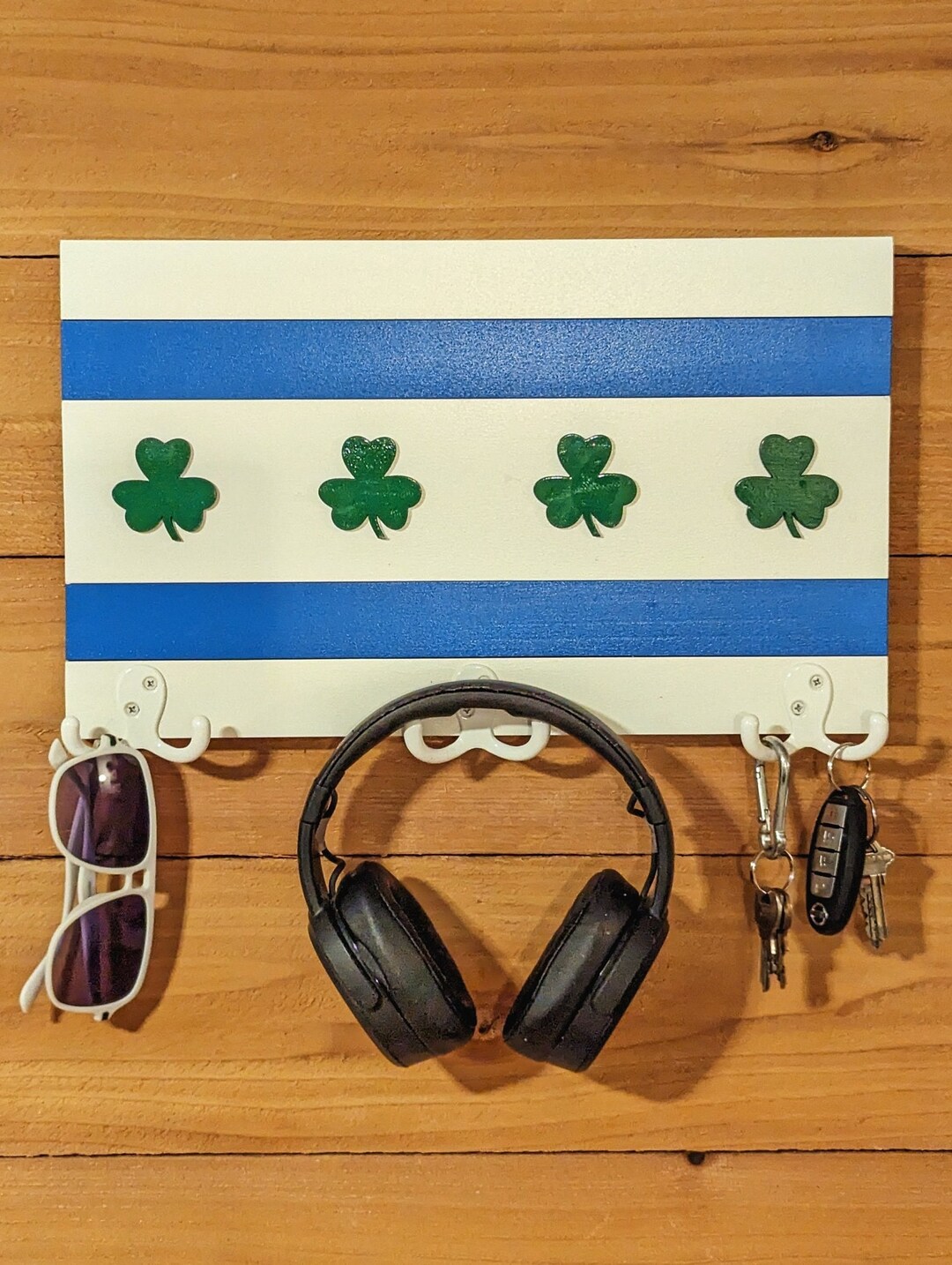 Chicago Flag Shamrock Edition - Etsy