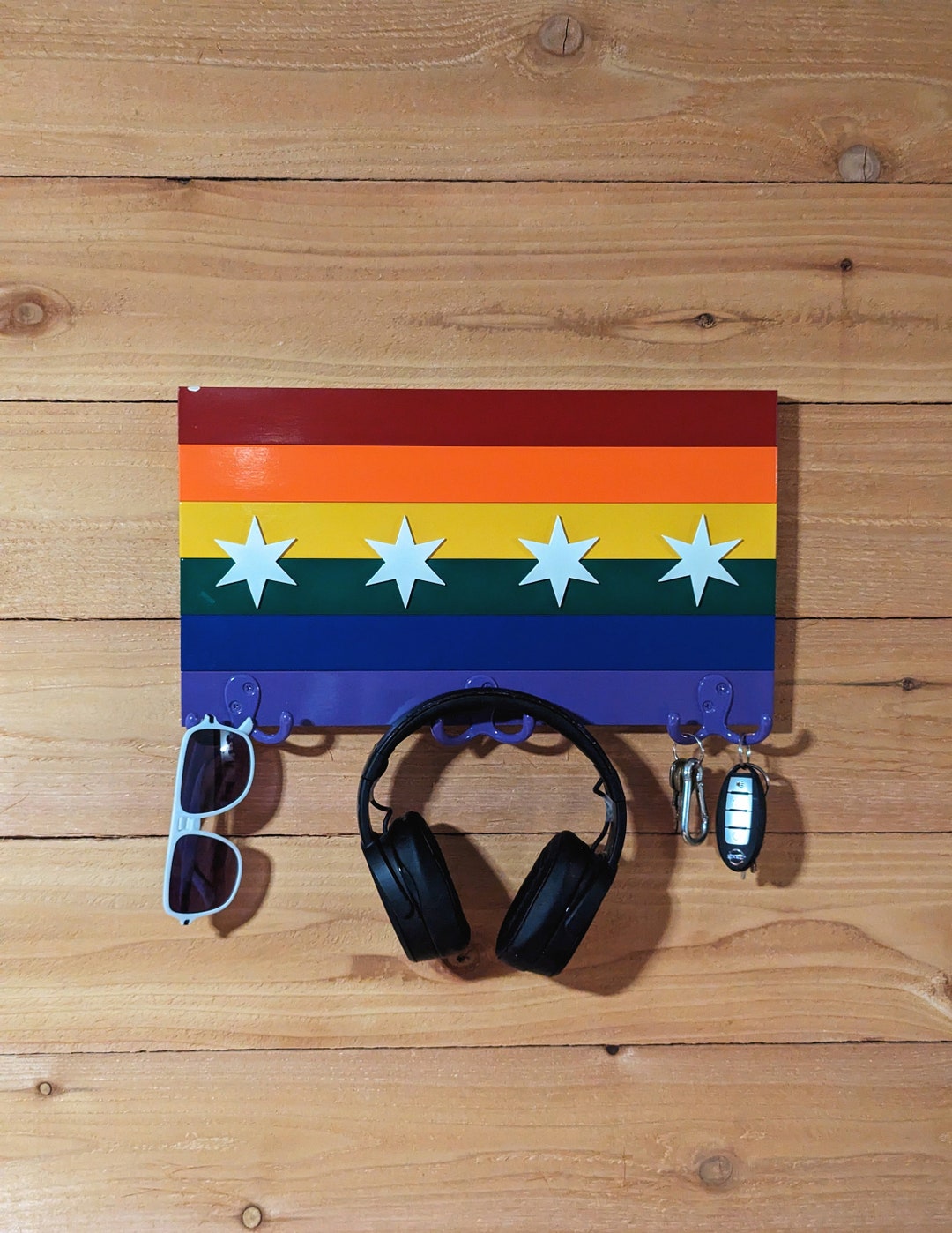 Pride Flag Chicago Flag Themed - Etsy