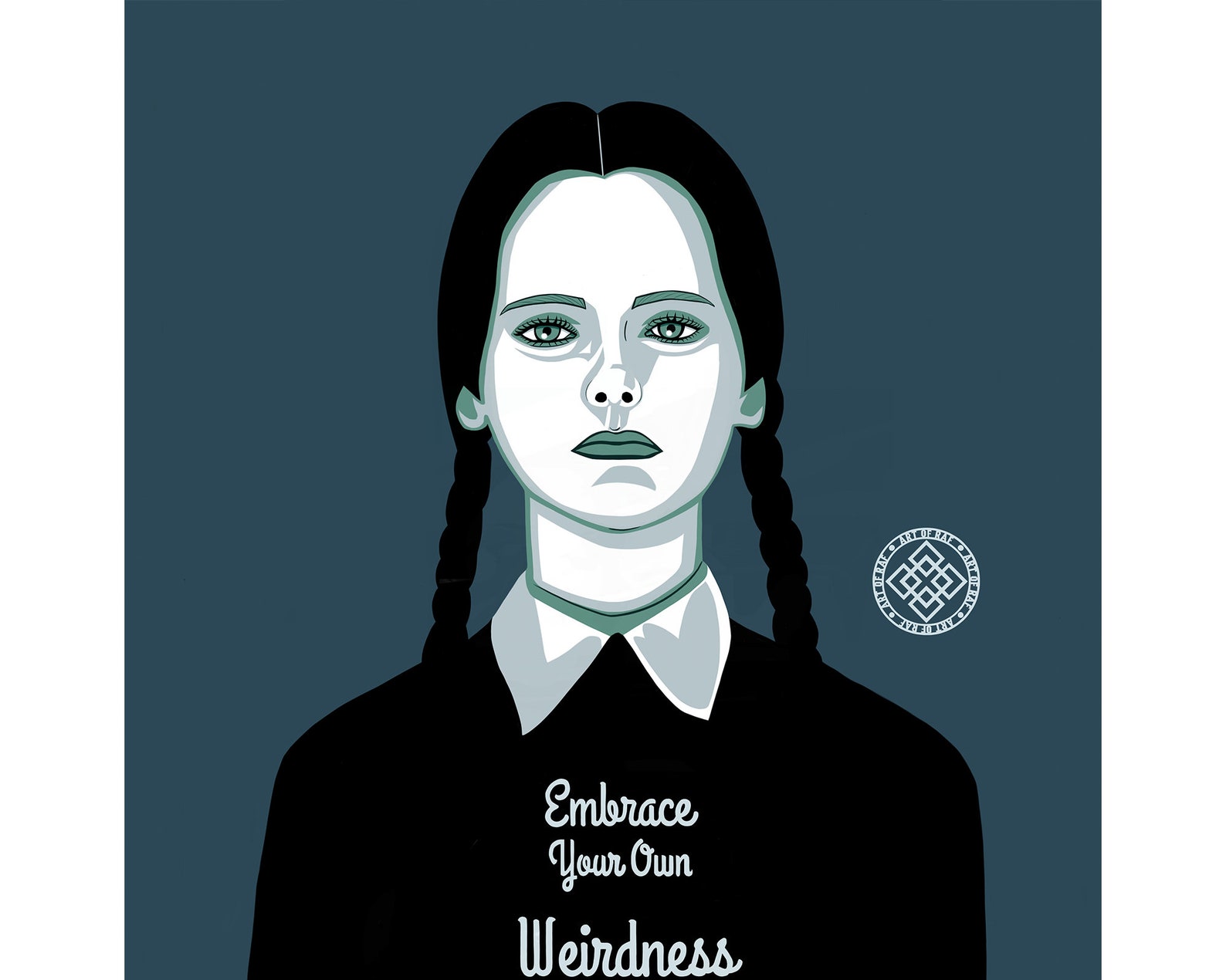 Wednesday Addams Poster This Poster is Perfect for Every - Etsy