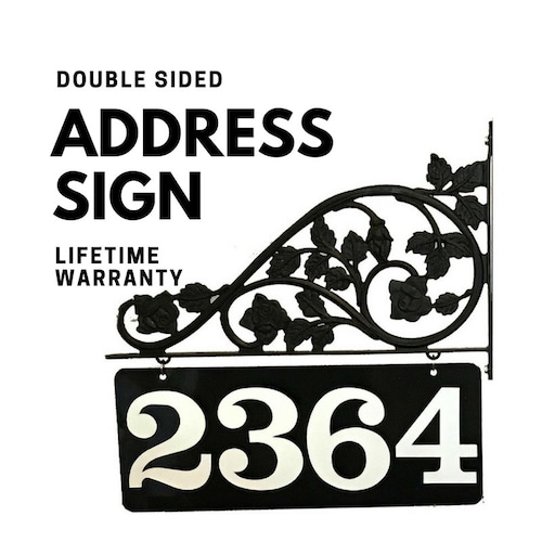 Mailbox Numbers Light Post Address Sign Personalized With - Etsy