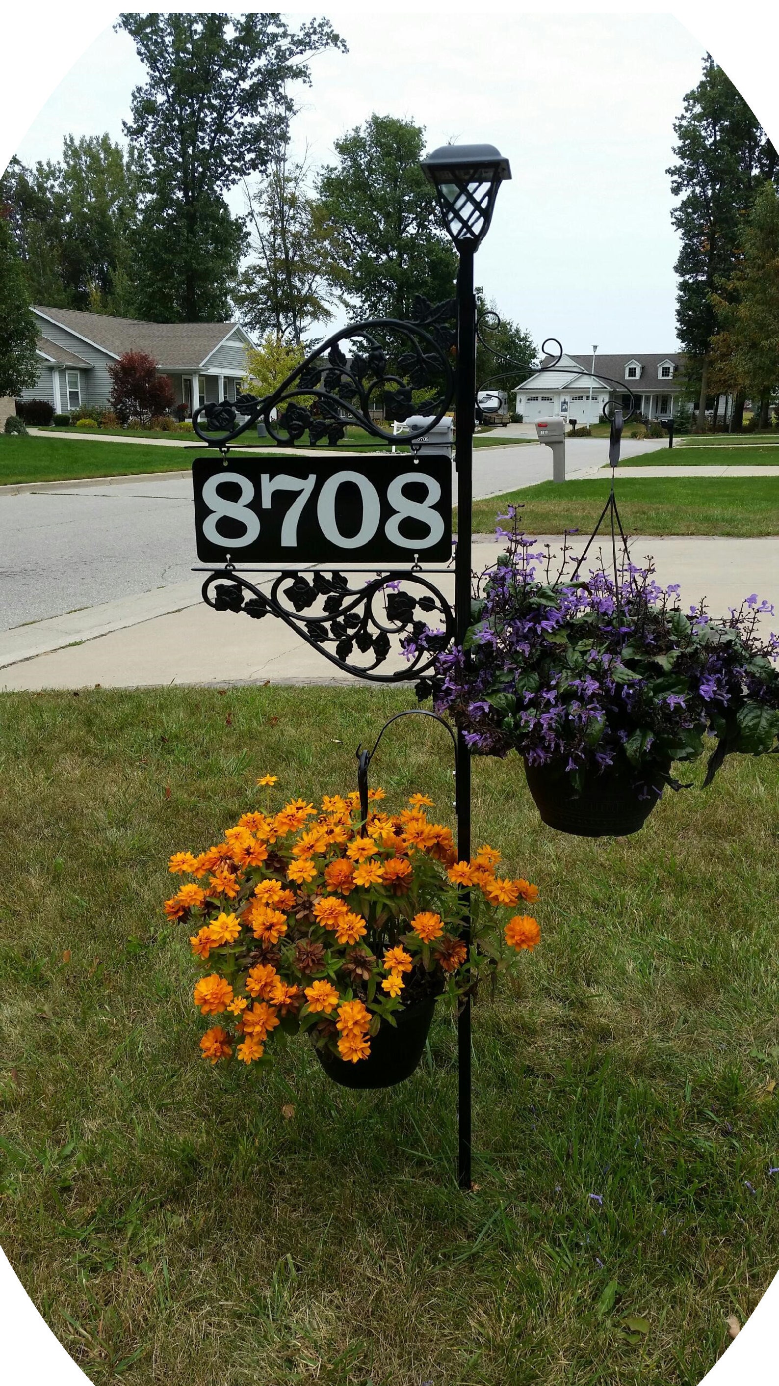 Driveway Address Sign Double Sided Reflective Address 911 - Etsy