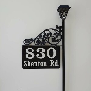 Reflective Address Sign Mothers Day Gift Personalized for Yard for 911 ...