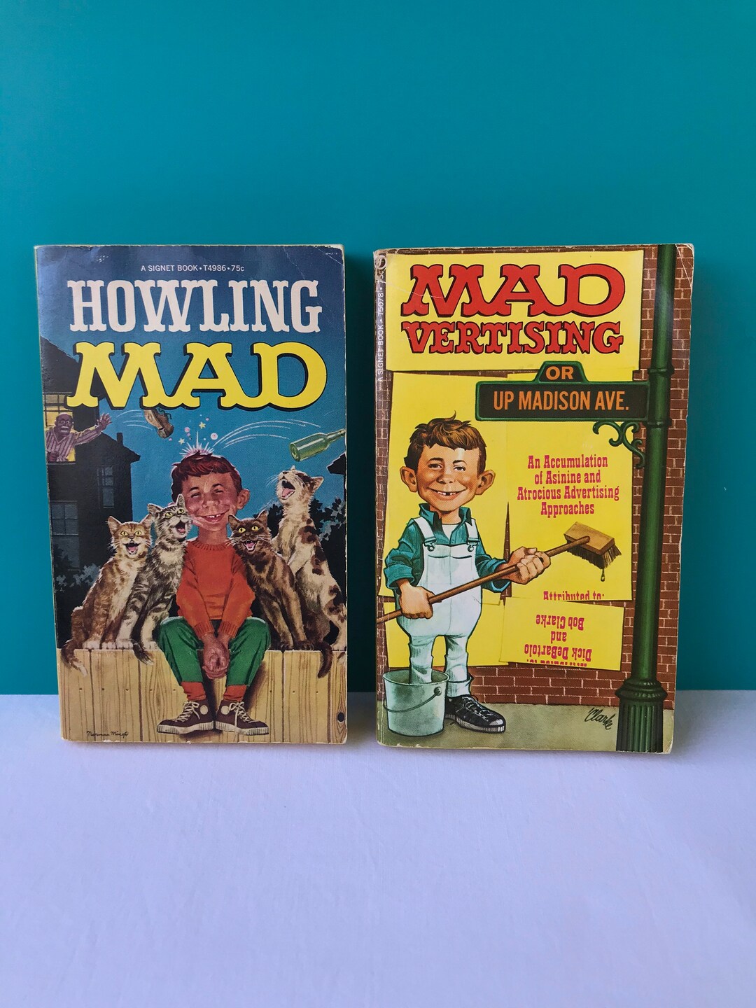 Mad Magazine Books, Madvertising, Howling Mad, Alfred E Neuman ...